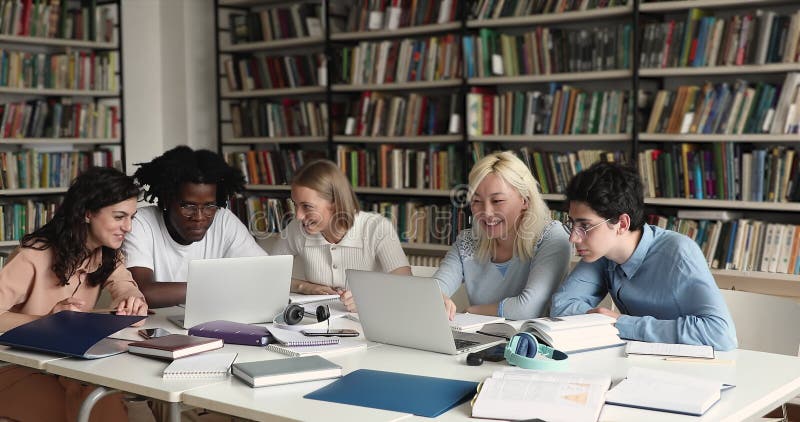 Students Using Digital Tablets in Classroom Stock Footage - Video of ...