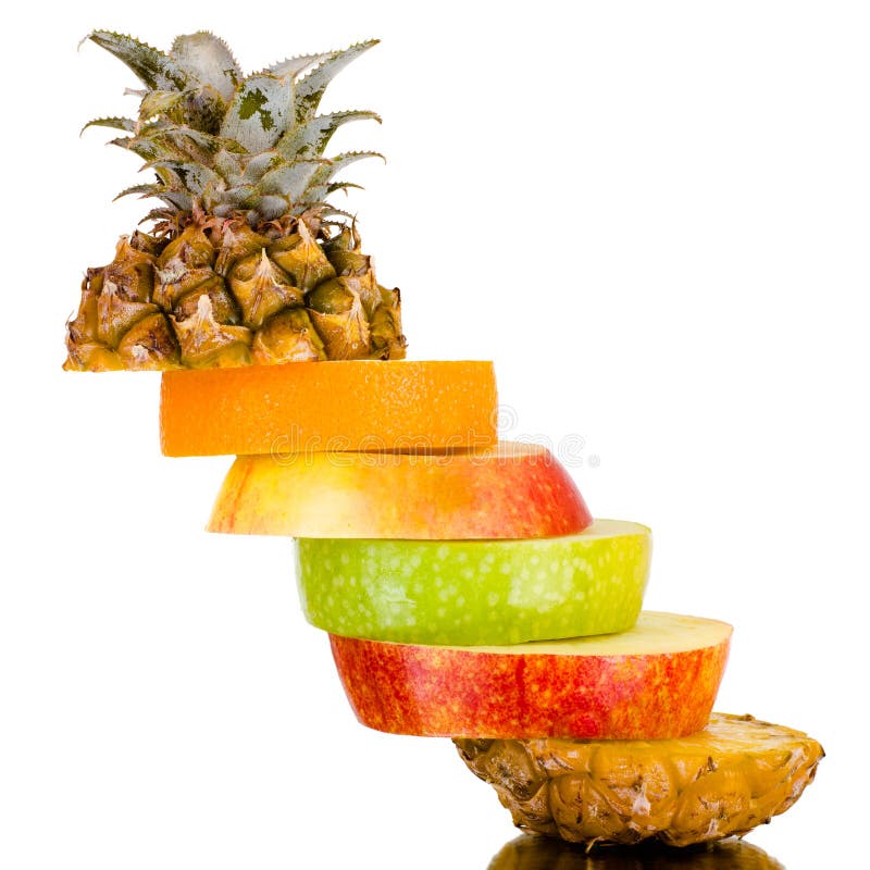 Multifruit photo stock. Image du sain, isolement, orange - 25219566