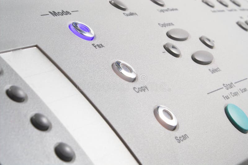 Multifunction Fax Machine stock image. Image of finction - 1953133