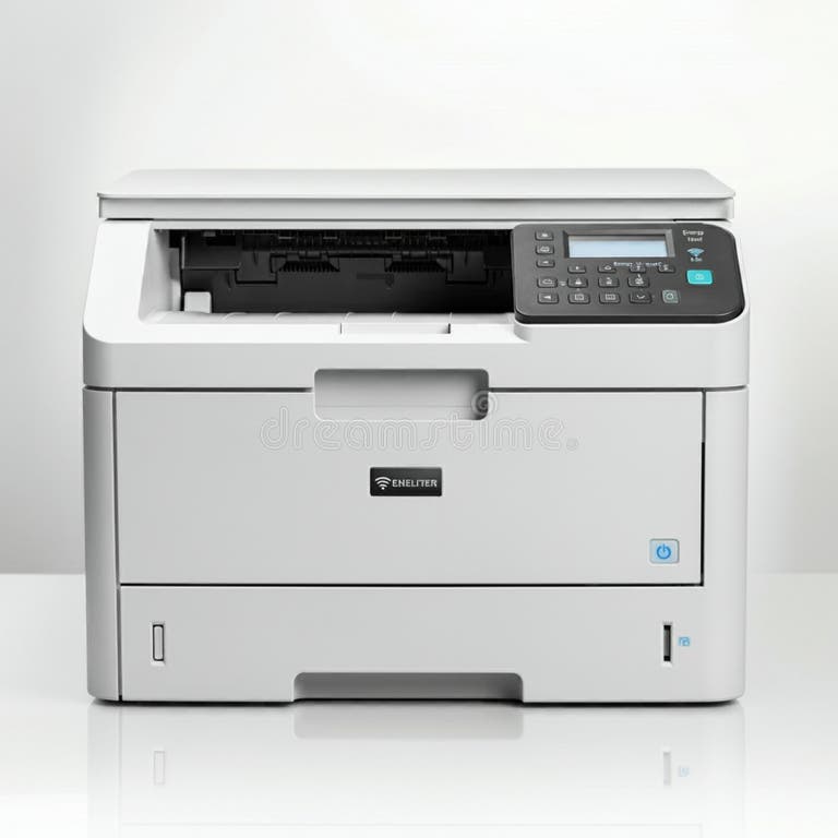 Compact White Laser Printer Stock Illustrations – 132 Compact White ...