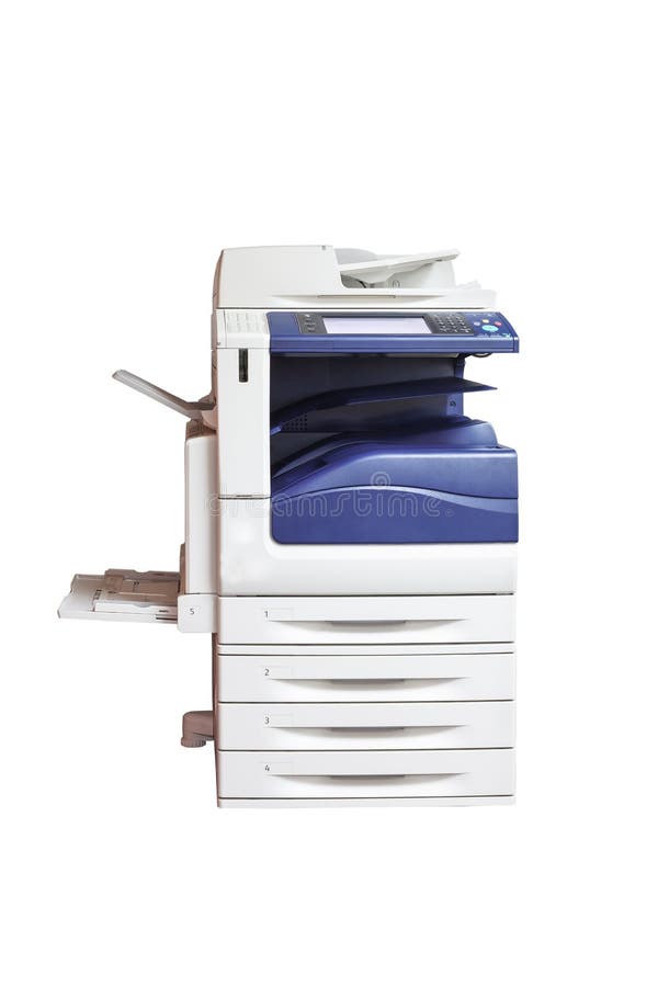 Multifunction copier stock photo. Image of copier, white - 8906912