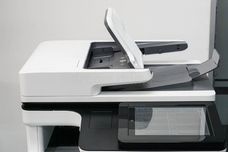 Multifunction Office Printer for Business Documents Printing Stock ...