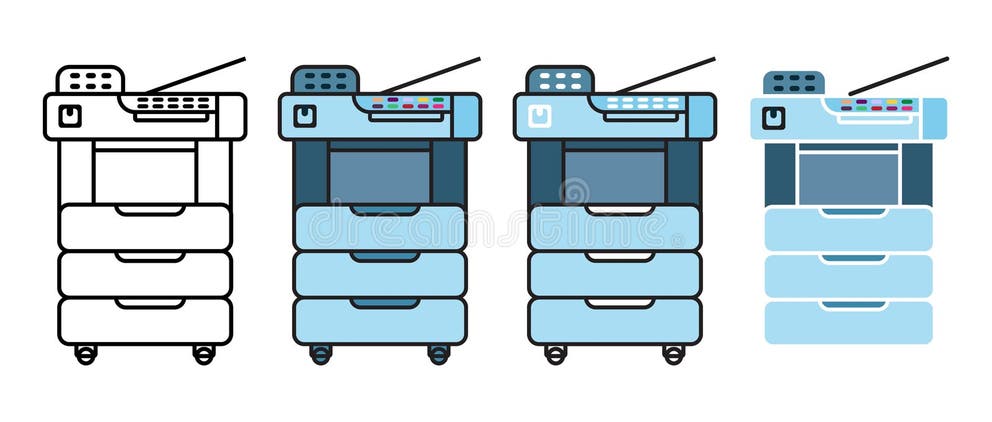 Office Photocopy Stock Illustrations – 2,421 Office Photocopy Stock ...