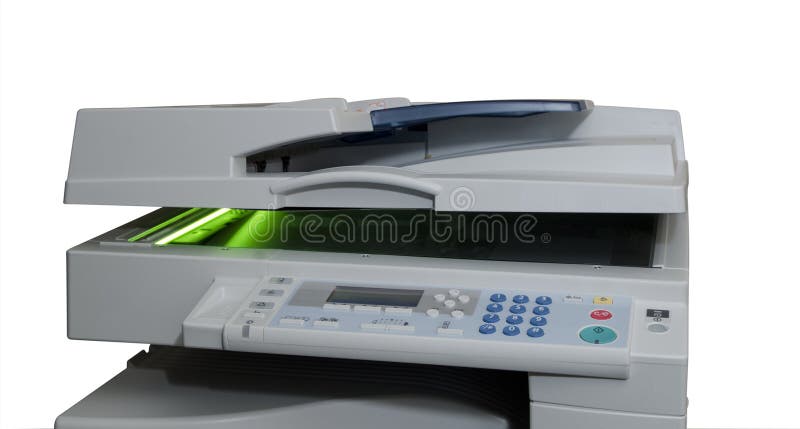 Multifunction printer stock photo. Image of copy, facsimile - 5043332