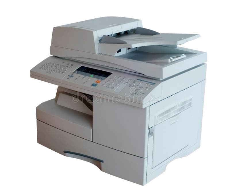 Multifunction printer stock photo. Image of copy, facsimile - 5043332