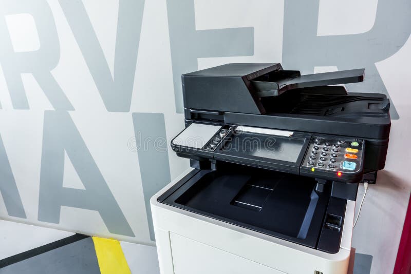 Multifunction Printer Equipment for Scanning and Copy Paper in Office ...