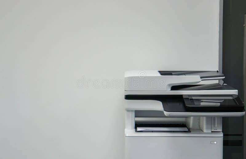 Multifunction Printer in Office for Printing, Scanning, Copying and ...