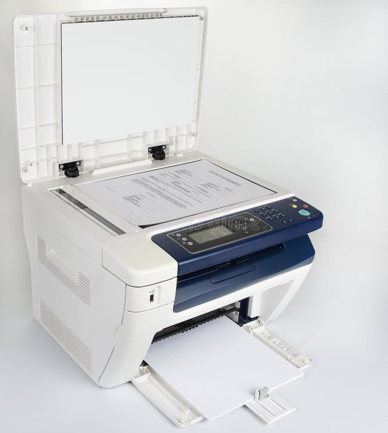 Multifunction Printer for Printing Scanning and Copying Stock Image ...