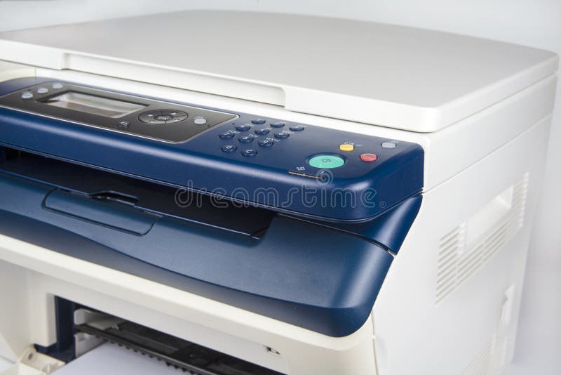 Multifunction Printer for Printing Scanning and Copying Stock Photo ...