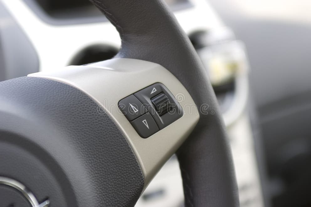 Multifunction Steering Wheel. Stock Photo - Image of drive, modern: 2613390