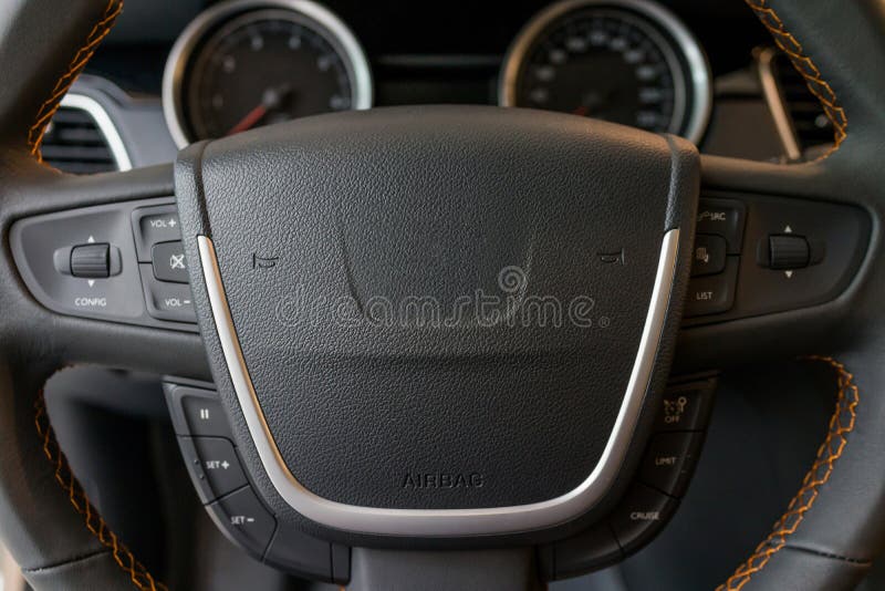 Multifunction Steering Wheel Stock Photo - Image of button, drive: 41684182