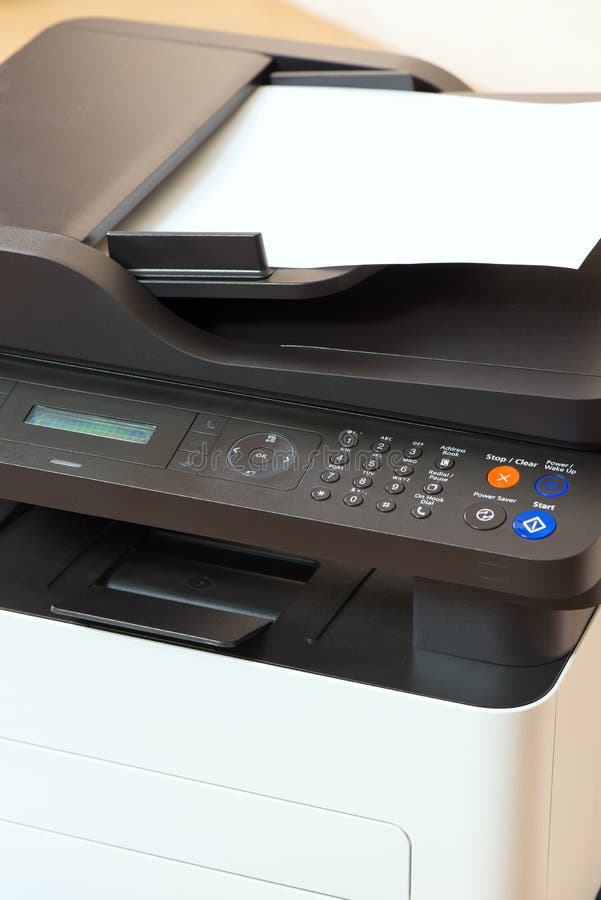 Multifunctional Device Detail Stock Image - Image of black, button ...