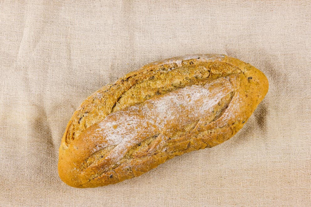 Multigrain Bread. Multigrain Loaf Stock Image - Image of multigrain ...