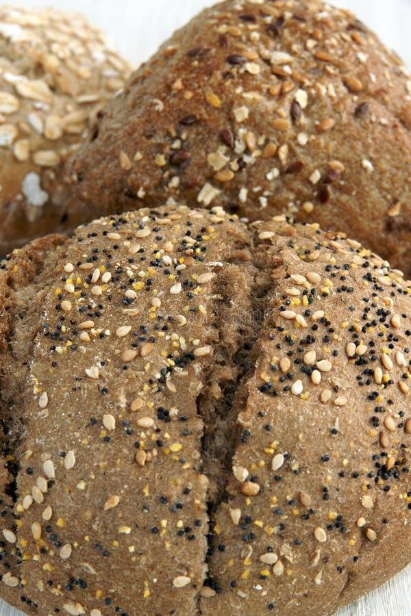 Multigrain bread stock photo. Image of crust, loaf, baked - 34879974