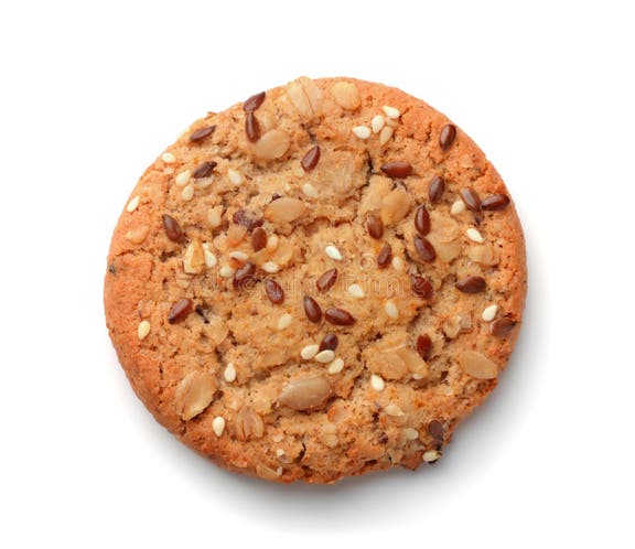 Multigrain Cookie with Various Seeds Stock Image - Image of pumpkin ...