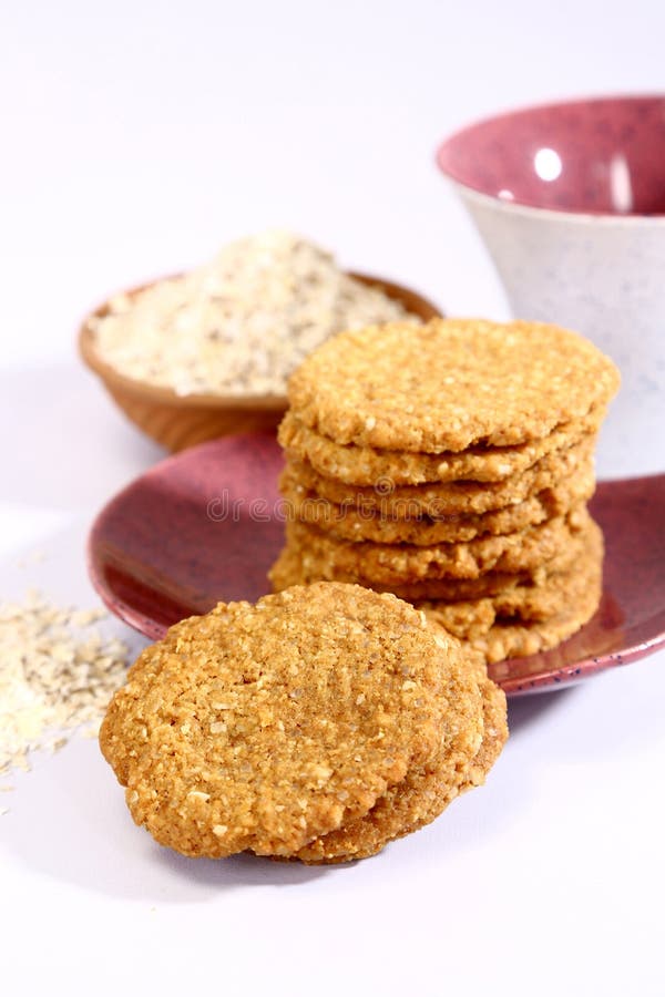 Multigrain Cookies, Home Made Cookies Stock Image - Image of bakery ...