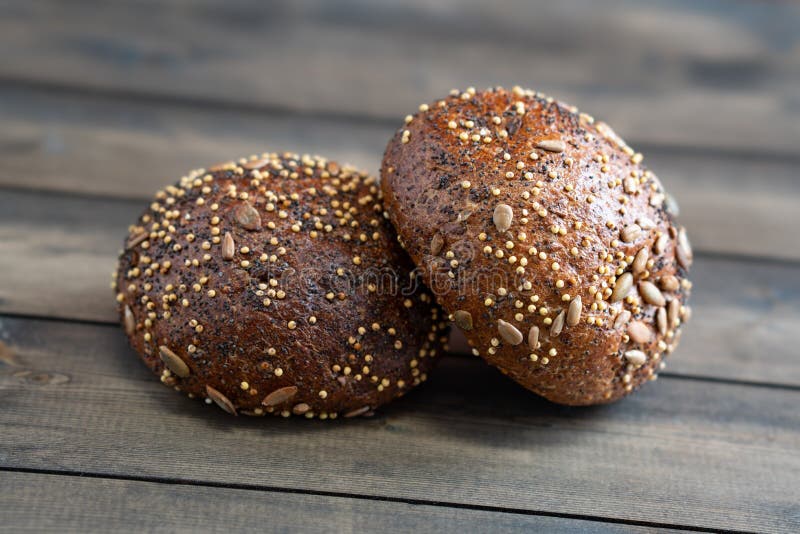 Multigrain Rolls stock photo. Image of multigrain, food - 131190198