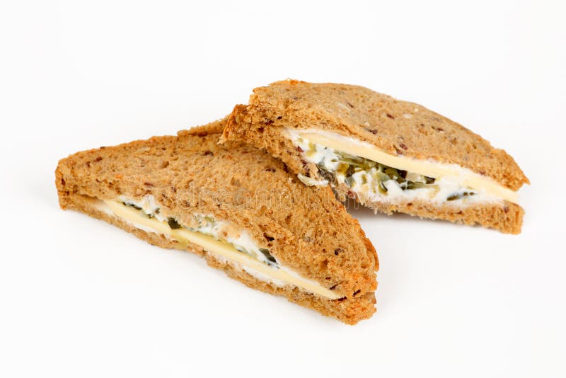 Multigrain Sandwich With Strawberry Jam Stock Photo - Image of grain ...