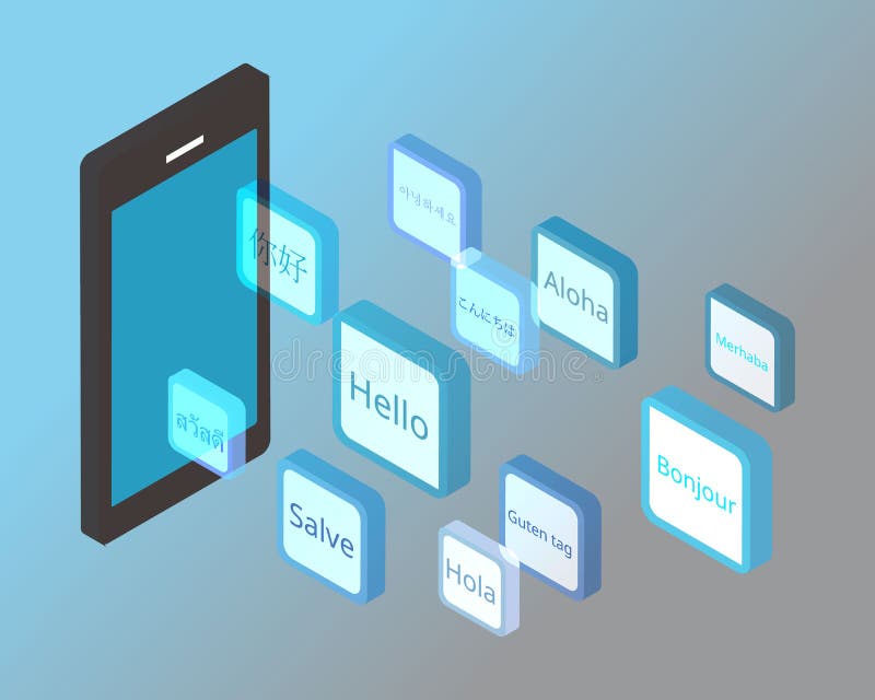 Multilanguage of the Word Hello in Many Languages for Learning To ...