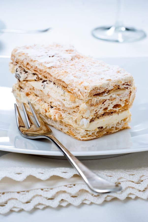 Multilayered Puff Pastry stock image. Image of food, pastry - 3893697