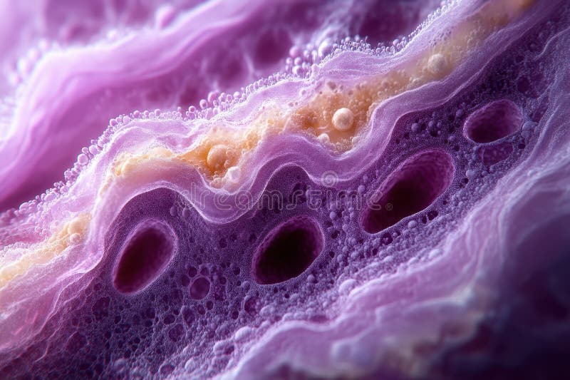 Multilayered Structures Illustrating Cellular Junctions and Membranes ...