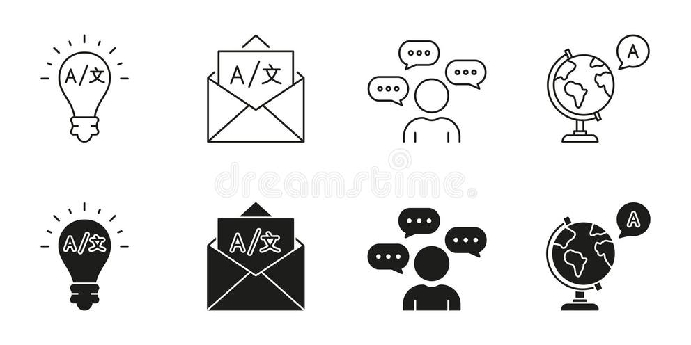 Global Translation Services Stock Illustrations – 645 Global ...