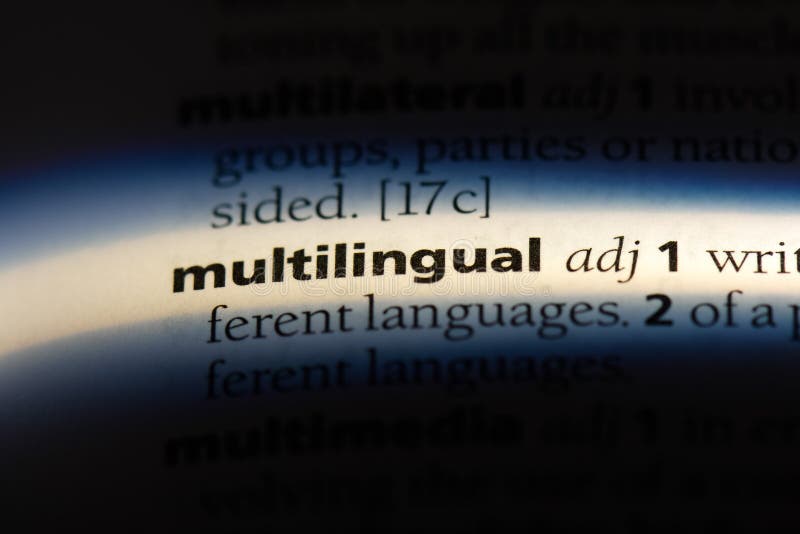 Multilingual stock photo. Image of printed, word, book - 126543418
