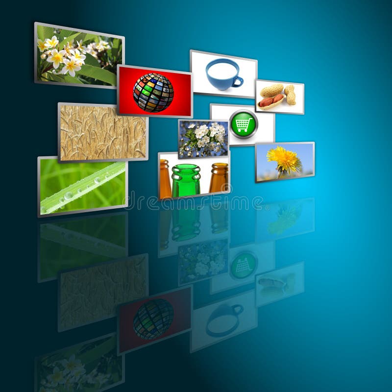 Multimedia Background Royalty Free Stock Image - Image: 19591326