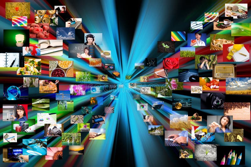 Multimedia Background. 4k Resolution Concept Stock Image - Image of ...