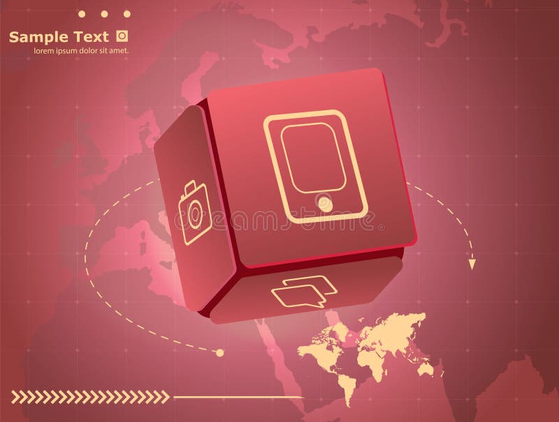 Multimedia Background stock vector. Illustration of information - 47952723