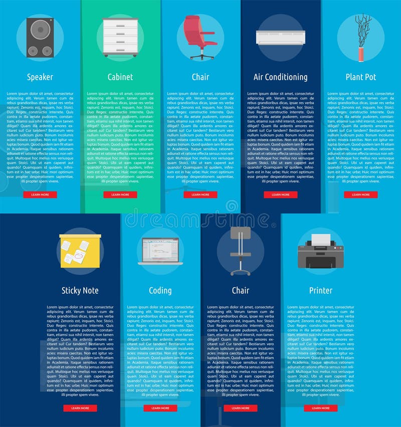 Multimedia Banner Concept stock vector. Illustration of laptop - 122186090