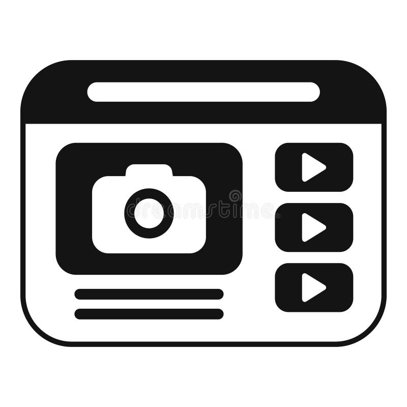 Multimedia Content Creation App Interface for Streaming Platform Stock ...