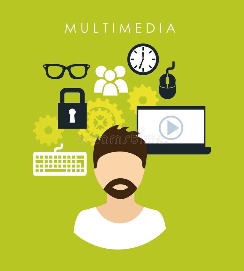 Multimedia design stock vector. Illustration of camera - 44929936 Multimedia design stock vector. Illustration of camera - 44929936