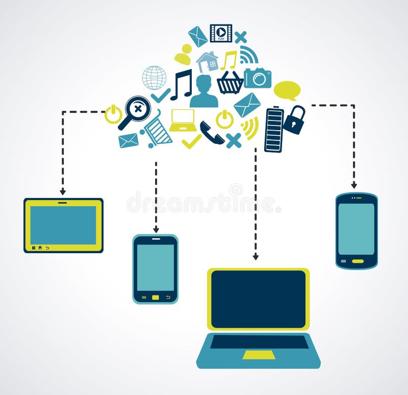 Multimedia design stock vector. Illustration of internet - 44929913