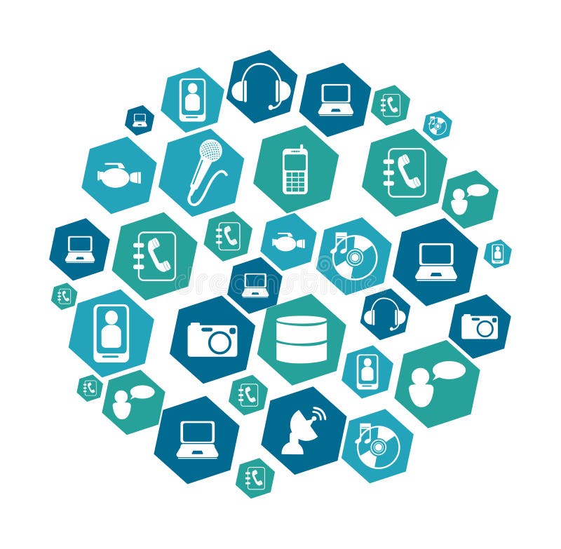 Multimedia design stock vector. Illustration of internet - 44929914