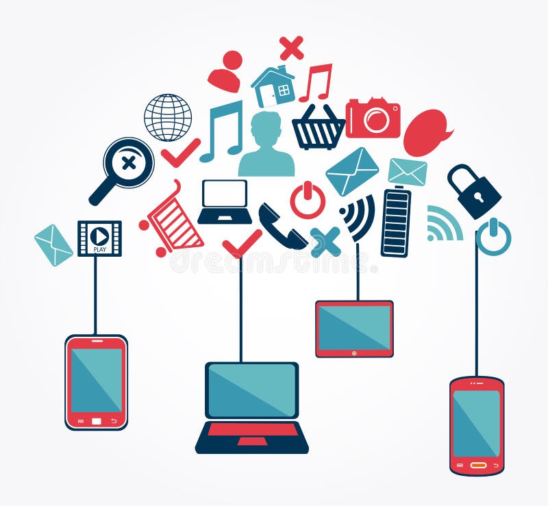 Multimedia design stock vector. Illustration of computer - 44929915 Multimedia design stock vector. Illustration of computer - 44929915
