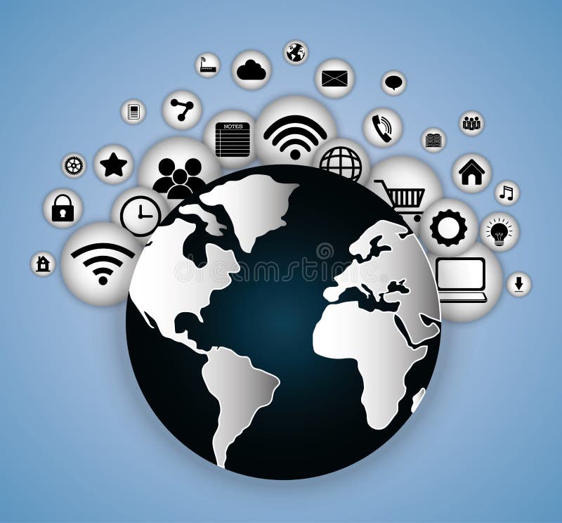 Multimedia Icon Set Internet Things Design Stock Illustrations – 84 ...