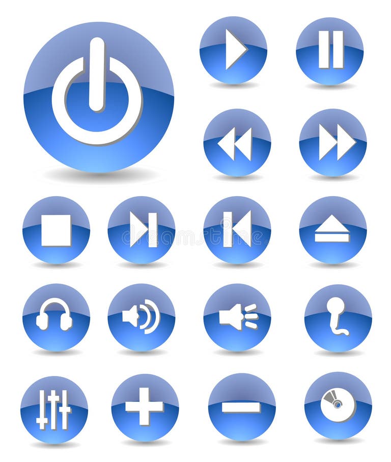 Multimedia Icons Stock Illustrations – 110,945 Multimedia Icons Stock ...