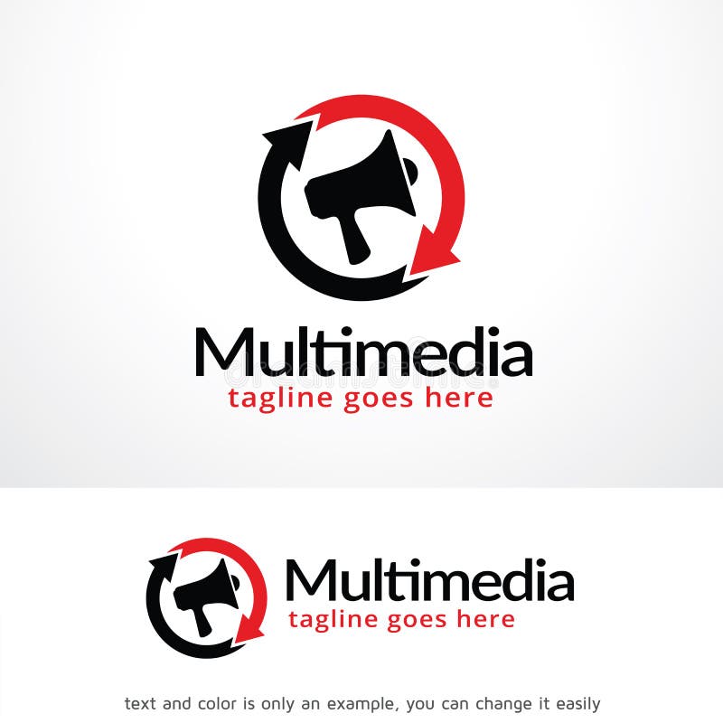 Multimedia Logo Template Design Vector, Emblem, Design Concept ...