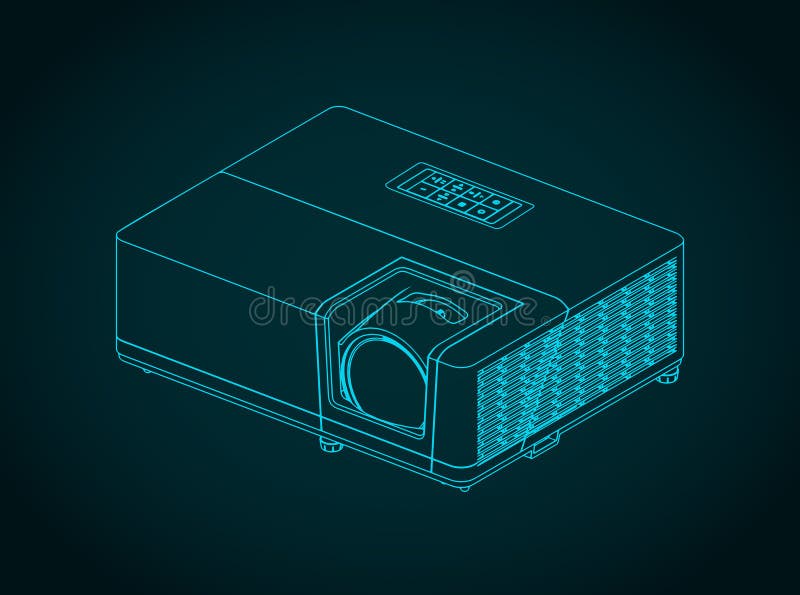 Projector Drawings Stock Illustrations – 28 Projector Drawings Stock ...