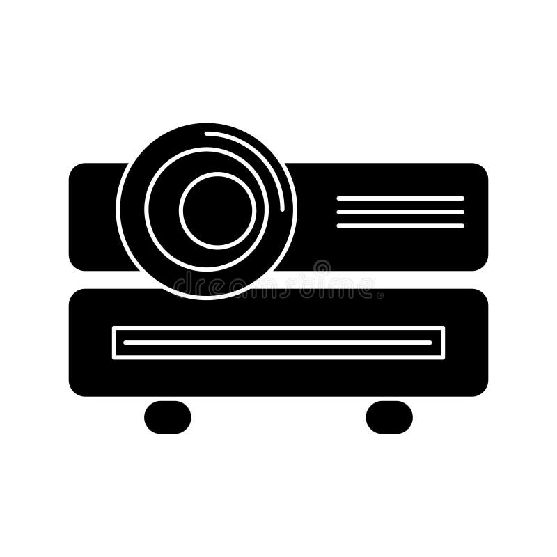 Digital Projector Side View Stock Illustrations – 34 Digital Projector ...