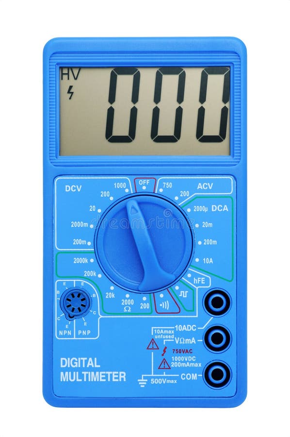 Multimeter stock image. Image of background, electricity - 11570307