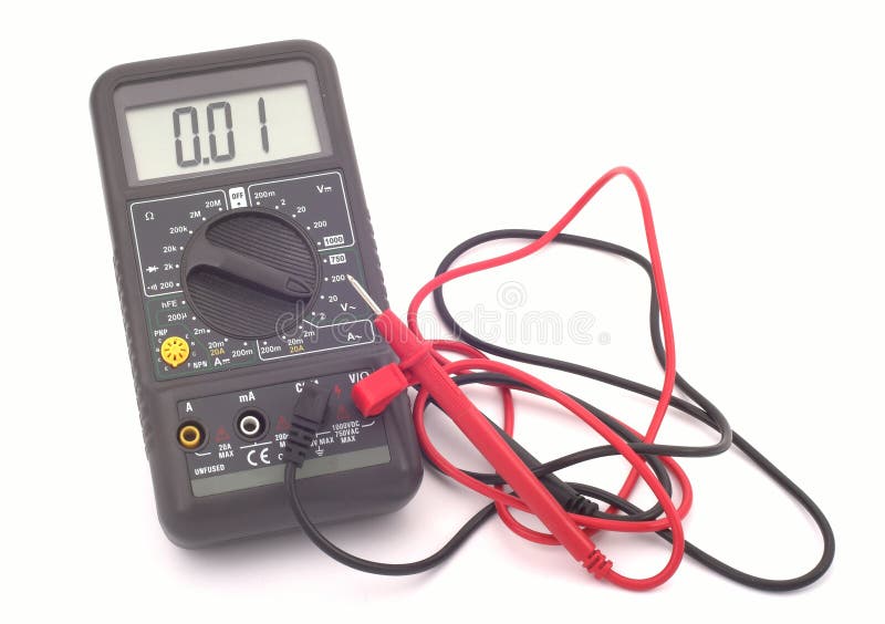 Multimeter stock image. Image of electronics, instruments - 491667