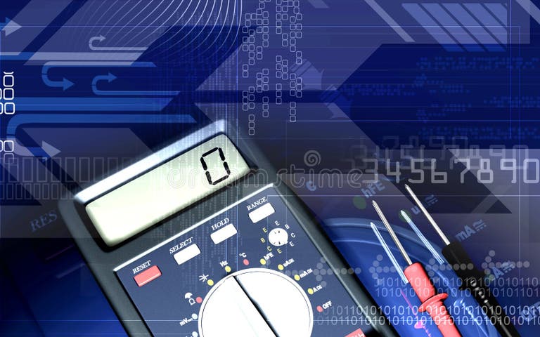 Digital Multimeter Stock Illustrations – 4,016 Digital Multimeter Stock ...