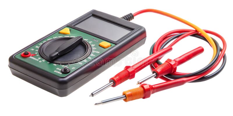 Multimeter for Accurate Measurement of Electrical Properties Stock ...