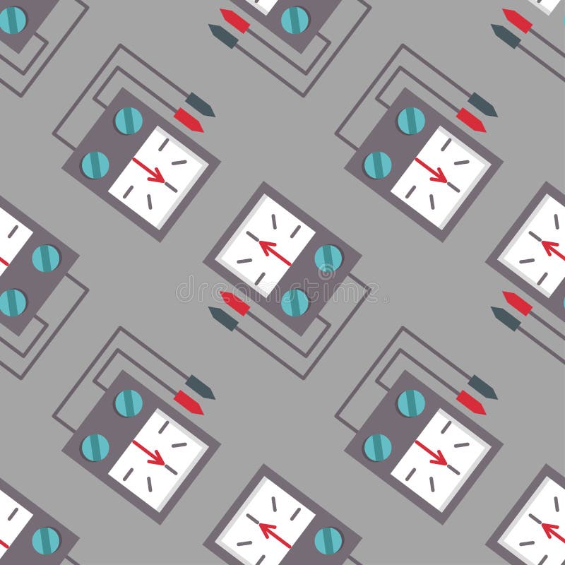 Multimeter Electrical Measurement Technology Equipment Tool Seamless ...