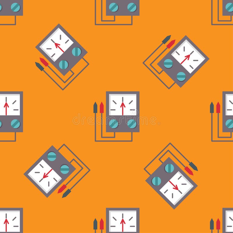 Multimeter Electrical Measurement Technology Equipment Tool Seamless ...