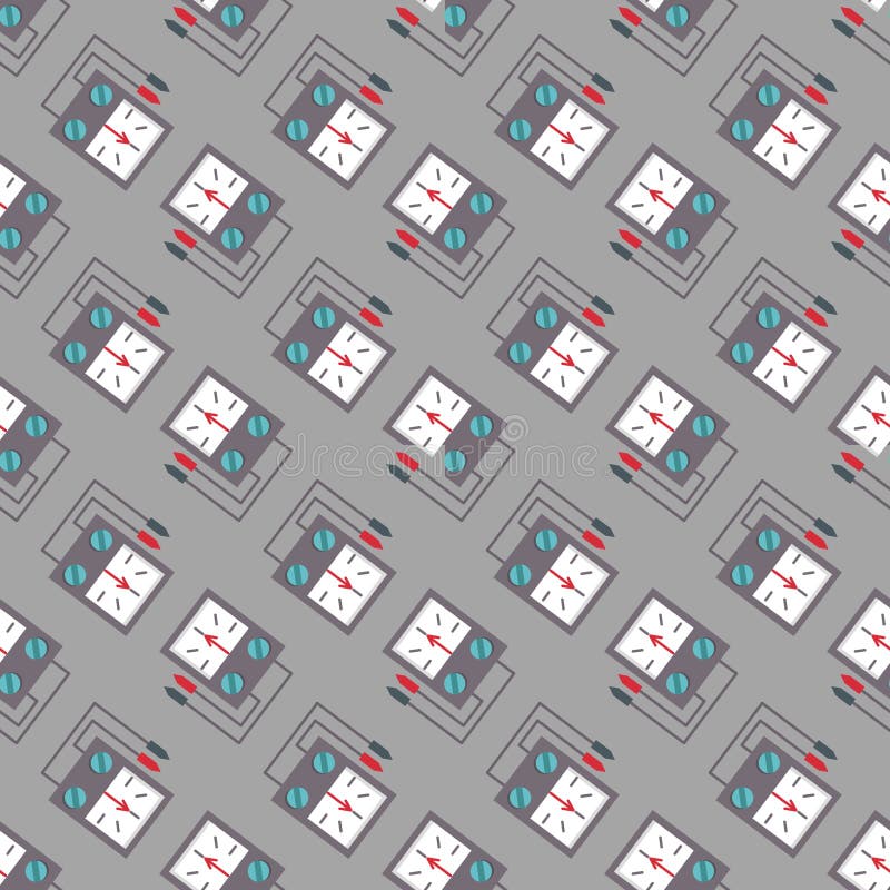 Multimeter Electrical Measurement Technology Equipment Tool Seamless ...