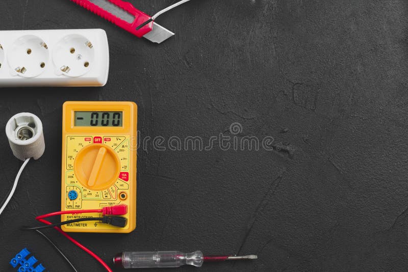 Multimeter Electrical Tools. High Quality Photo Stock Photo - Image of ...