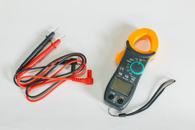 A Multimeter is an Electronic Measuring Instrument. Stock Image - Image ...